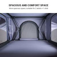 China 76kg Aluminum Pop Up Roof Tent 212x131x105cm for SUV Camping for sale