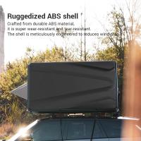 China 4 Person Roof Top Tent 210x160cm ABS Shell 300gsm Polyester for sale