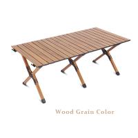 China Roll Up Aluminium Camping Table 30kg Capacity 60-117cm for sale