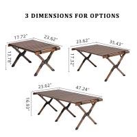 China Beechwood Foldable Camping Table 60x45x35cm 4.7kg for sale