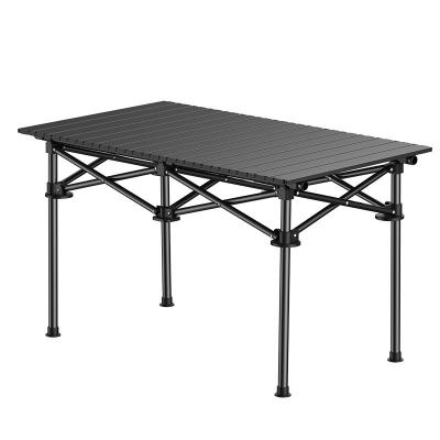 China Carbon Steel Foldable Camping Table 52x51x55cm 20kg Capacity for sale