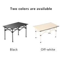 China Carbon Steel Foldable Camping Table 52x51x55cm 20kg Capacity for sale