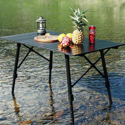 China Portable Aluminum Camping Table 45-66cm Adjustable Height 4.1kg for sale