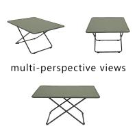 China Lightweight Aluminum Fold Up Camping Table 30kg Capacity for sale