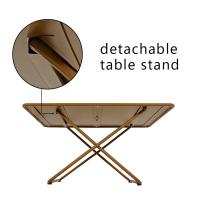 China Lightweight Aluminum Fold Up Camping Table 30kg Capacity for sale