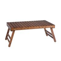 China Compact Wood Collapsible Camping Table 67x39x28cm 3.7kg for sale