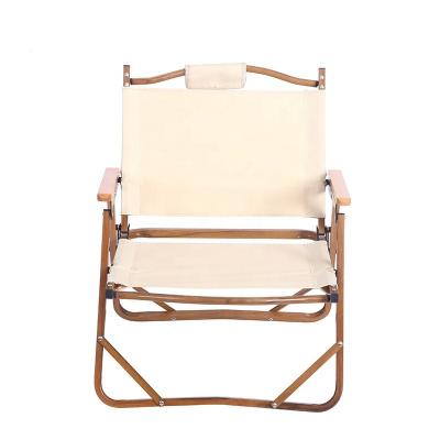 China Aluminum Folding Camping Chair 100kg Capacity 52x43x62cm for sale
