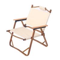 China Aluminum Folding Camping Chair 100kg Capacity 52x43x62cm for sale