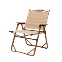 China Aluminum Folding Camping Chair 100kg Capacity 52x43x62cm for sale