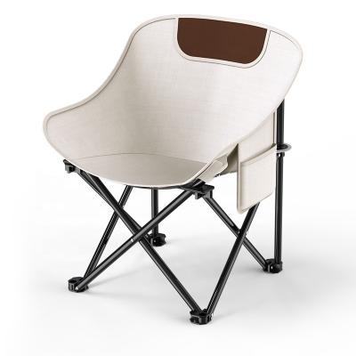 China Metal Moon Camping Chair 150KG Capacity 600D Oxford Fabric for sale