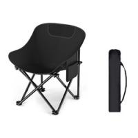 China Metal Moon Camping Chair 150KG Capacity 600D Oxford Fabric for sale