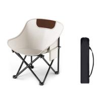 China Metal Moon Camping Chair 150KG Capacity 600D Oxford Fabric for sale