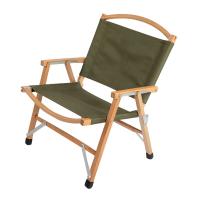 China 400 Lbs Portable Folding Camping Chair with Beech Frame for sale