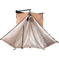 China Aluminum Frame Car Shower Tent 39.37x70.87in Oxford Fabric 12kg for sale