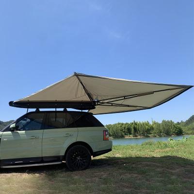 China 270° Legless Car Awning Tent 420D Oxford Fabric 5-8 Person for sale