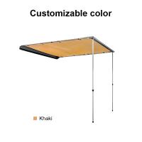 China Retractable Car Awning Tent 250x200cm Aluminum Alloy Frame for sale