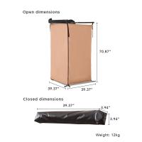 China Portable Car Shower Awning 100x100x180cm Waterproof 420D Oxford Cloth for sale