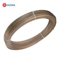 China 6J13 Enameled Bare Strip Copper Manganese Alloy CuMn Resistance Ribbon for sale