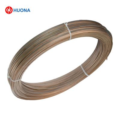 China 6J13 Enameled Bare Strip Copper Manganese Alloy CuMn Resistance Ribbon for sale