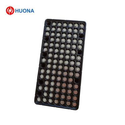 China Customizable TO 46 Header With Glass To Metal Seal Gold Plated Pins Nickel Plated for sale