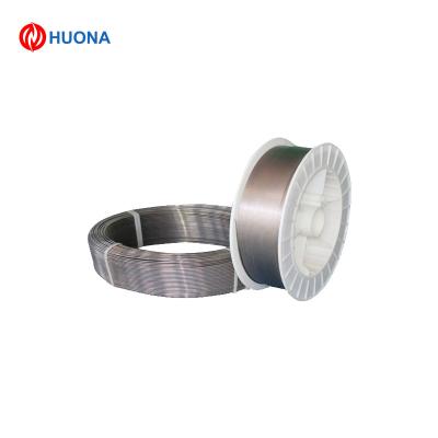 China Electrical Heating Flat Wire CuNi44 CuNi Alloy Ribbon 420 Degree 0.1*3mm for sale