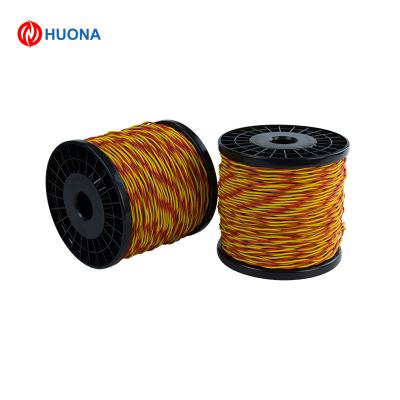 China Type KCA 2*0.71 Thermocouple Cable with Fiberglass Insulation for sale