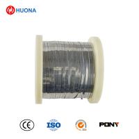 China HAI-NICr 80 Flat Wire Nichrome Alloy Flat Wire With Good Resistance Support Customization for sale