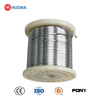 China Stablohm 650 Flat Wire Nicr8020 Nickel And Chrome Flat Wire With Excellent Resistance for sale