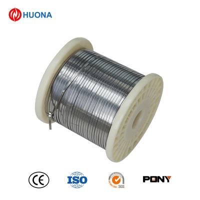 China Cronix 80 Flat Wire Nichrome 8020 Resistance Flat Wire With Reliable Conductivity for sale