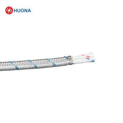 China Huona Type K 2*0.65mm Thermocouple Cable Glass Fiber Insulation for Industrial Sensing for sale