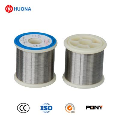 China Ni70Cr30 Micro Wire High Resistivity Heat Resistant Nichrome 70/30 Ultra-fine Wire For Precision Heating for sale