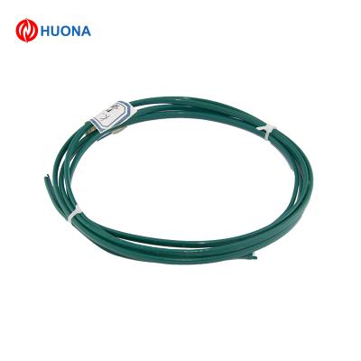 China Huona Hot Sale Type K Extension Wire PVC Insulated 2×0.5mm Green Thermocouple Wire for sale