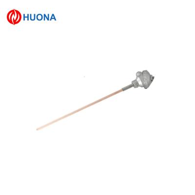 China Type B Thermocouple Probe with 99% Alumina Ceramic Sheath 1800°C Rating for sale