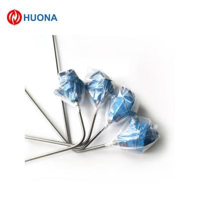 China Huona Type K Flexible Thermocouple Probe 304 Stainless Steel Sheath IP65 Protection for sale
