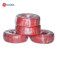 China PT1000 RTD Extension Cable Silicone Rubber Insulated 4 Core 24AWG Flexible High Temp Resistant For Industrial Temperature Detection for sale