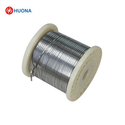 China High Precision Type K Chromel-Alumel Flat Thermocouple Strip 0.10×2.5mm Bright Annealed for Industrial Sensors for sale