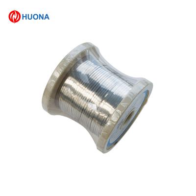 China High Permeability 1J79 Permalloy Flat Wire  Ni79Mo4 Soft Magnetic Nickel Iron Alloy Ribbon Wire  Magnetic Shielding Flat Strip for Electronics & Precision Devices for sale