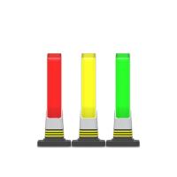 China Screw Acrylic Body Machine Tower Lamp Aluminum Base Machine Warning Lights For CNC Machines for sale