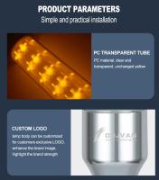 China OUJVAN Q5/Q5S 3 Color LED Signal Tower Light with 95dB Buzzer and Foldable Aluminum Base for CNC Automation Machine for sale