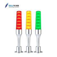 China Hidden Detachable Base LED Tower Lamp Flashing Warning Tower Light With Alarm Buzzer for sale
