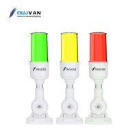 China Foldable Base LED Machine Tool Light with 400Lm Luminous Flux and >90dB Buzzer Signal Warning Tower Light for sale