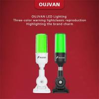 China Foldable Base LED Machine Tool Light with 400Lm Luminous Flux and >90dB Buzzer Signal Warning Tower Light for sale
