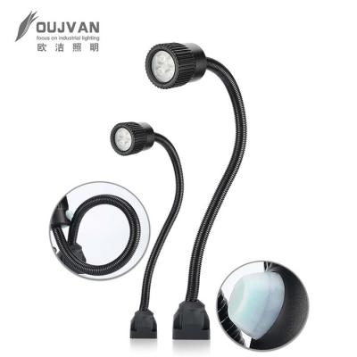 China Waterproof LED Gooseneck Work Light AC 220V Easy Installation For CNC Machine for sale