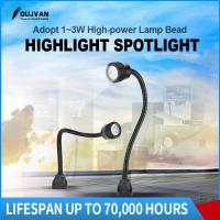 China Waterproof LED Gooseneck Work Light AC 220V Easy Installation For CNC Machine for sale