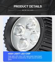 China OUJVAN F3 Industrial LED Work Light IP67 5W CNC Machine Lamp Flexible Gooseneck for sale