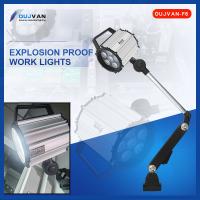 China Industrial LED IP65 Swing Arm Work Lamp Precise Positioning For Warehouse And Workshop for sale