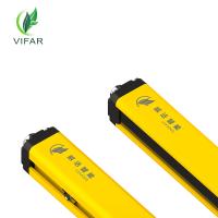 China 30*30mm Cross Section Laser Safety Curtain Barrier 56 Beams 25M 30M Protection Distance NPN/PNP for sale