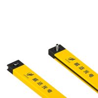 China Ultra Thin Safety Light Curtain NPN NC Output 0-3m Sensor Range Light Curtain Sensor For Machine for sale