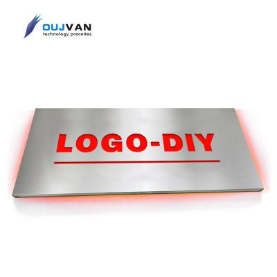 China PMMA Stainless Steel Machine Name Plate 4 Color Signal Warning DC 24V 40000Hrs for sale