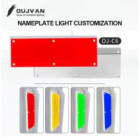 China 3 Color LED Light Name Board High Brightness For Equipment Indicator 360*200mm for sale